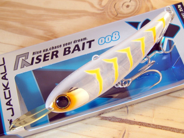 ジャッカル ライトザーベイト008 (JACKALL RISER BAIT 008) 【シーバスルアー専門店 キングフィッシャー】